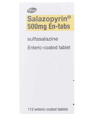 Salazopyrin EN 500 mg Enterotabletter 112 stk - Apotek 1