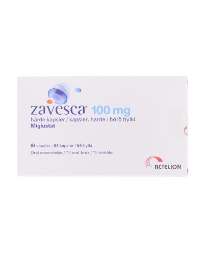 Zavesca Kapsel, hard 100 mg 84 stk - Apotek 1