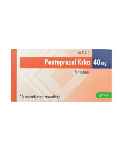 Pantoprazol Krka 40 mg enterotabletter 56stk - Apotek 1