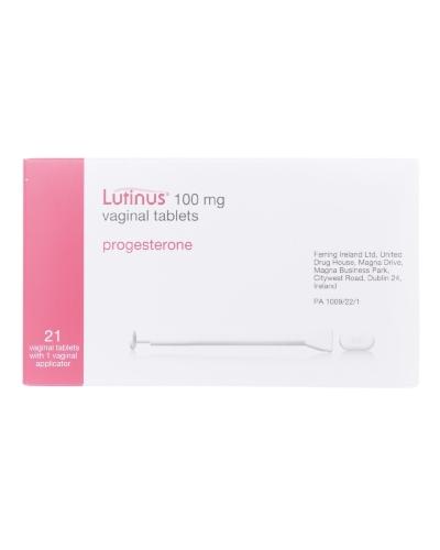 Lutinus 100mg vaginaltablett med applikator 21 enpac - Apotek 1