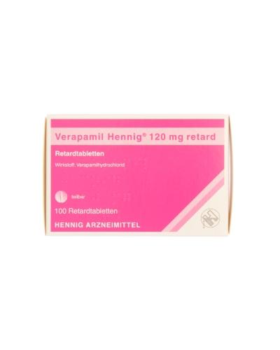 Verapamil retard depotab 120mg 100 - Apotek 1