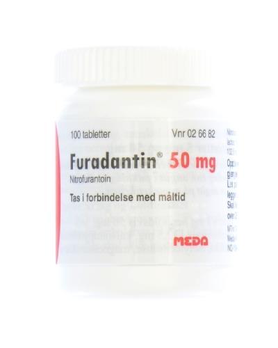 Furadantin Tablett 50 mg 100 stk - Apotek 1