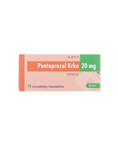 Pantoprazol Krka 20 mg enterotabletter 14 stk - Apotek 1