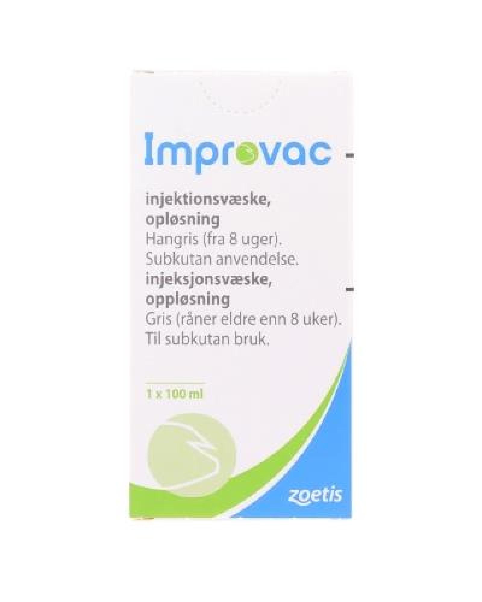 Improvac 300 mikrog/2 ml injeksjonsvæske, oppløsning til gris 100 ml ...