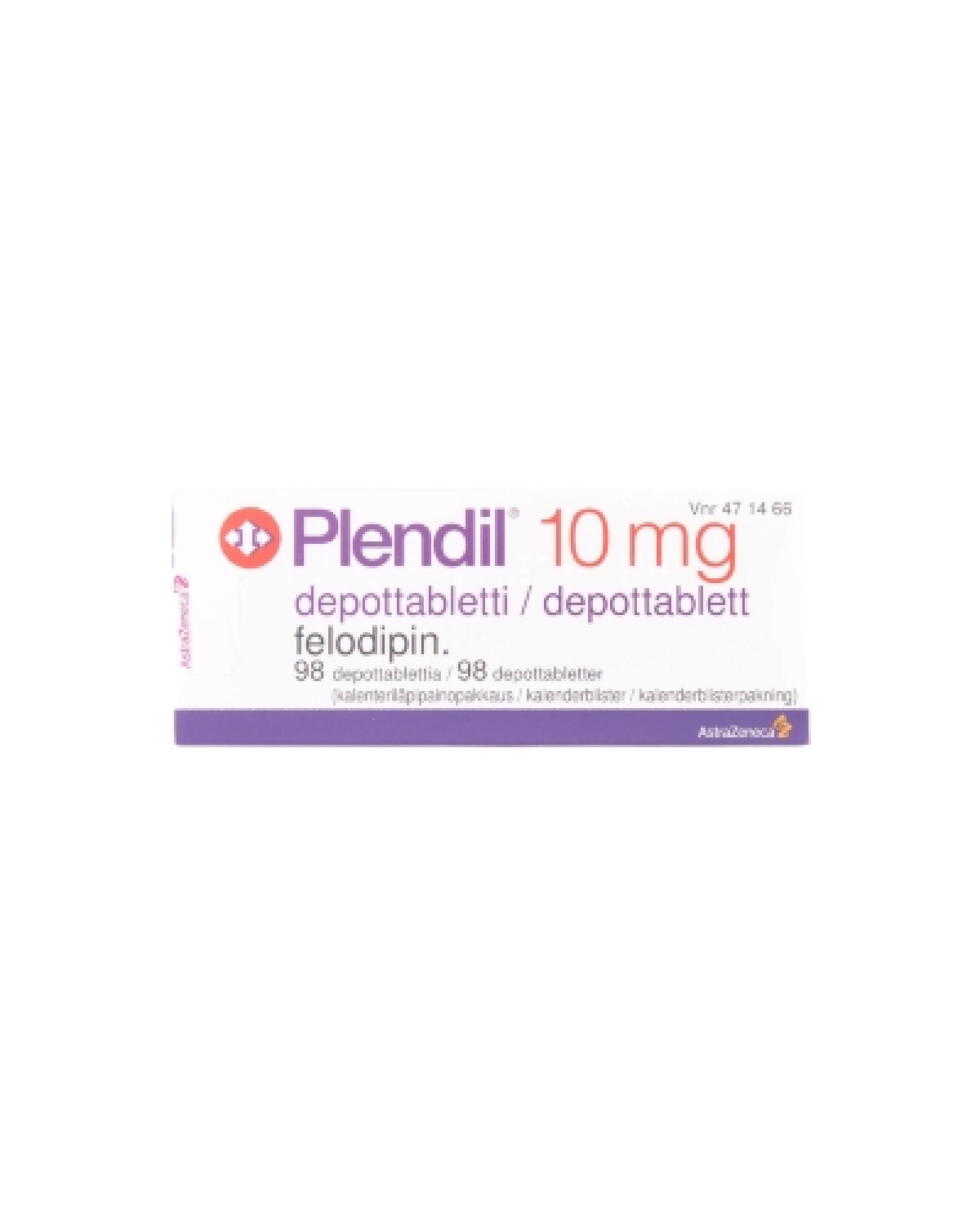 Plendil depottab 10mg 98 ENPAC - Apotek 1