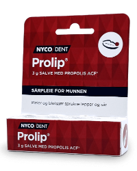 Nycodent Prolip salve med 3 % propolis ACF 3 g - Apotek 1