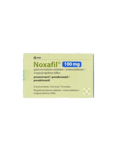 Noxafil Enterotablett 100 mg 96 stk - Apotek 1