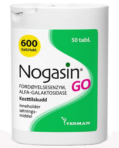 Nogasin Go tyggetabletter 50 stk - Apotek 1