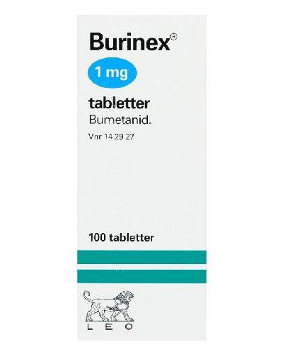 Burinex 1 mg tabletter 100 stk - Apotek 1
