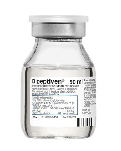 Dipeptiven Konsentrat til infusjonsvæske 200 mg/ml 10x50ml - Apotek 1