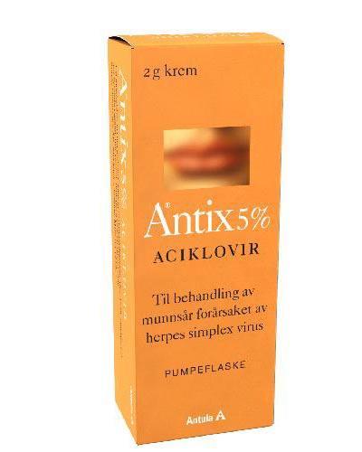 Antix 5% krem pumpeflaske 2g - Apotek 1