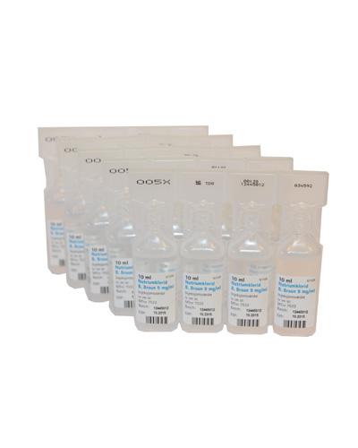 Natriumklorid B.Braun 9mg/ml inj plastampuller 20x10ml - Apotek 1