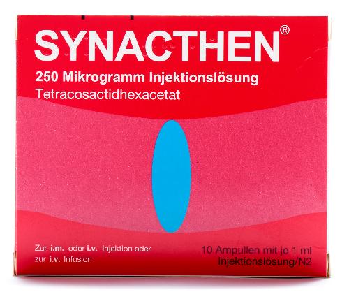 Synacthen 0,25mg/ml injeksjon 10x1 ml - Apotek 1