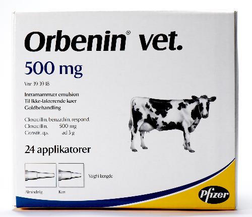 Orbenin vet 500mg intrammarier 24 spr - Apotek 1