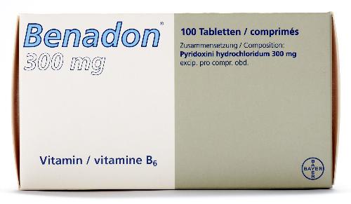Benadon 300mg tabletter 100stk - Apotek 1