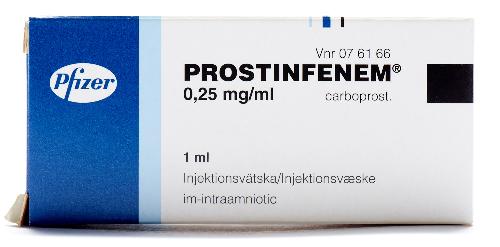 Prostinfenem 0,25mg/ml injeksjon 1ml - Apotek 1