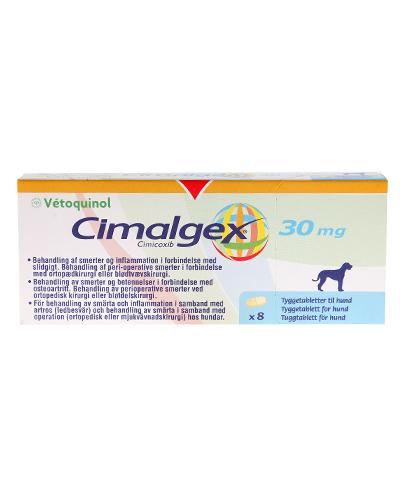 Cimalgex vet tyggetab 30mg - Apotek 1