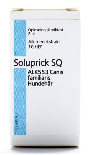Soluprick SQ Hundhår 553 10HEP 2 mlhgl - Apotek 1