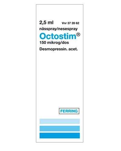 Octostim Nesespray, oppløsning 150 mikrog/dose 2,5 ml - Apotek 1