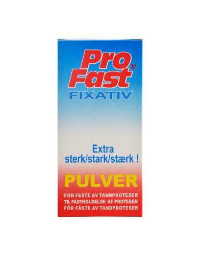 Profast fixativ pulver 40g - Apotek 1