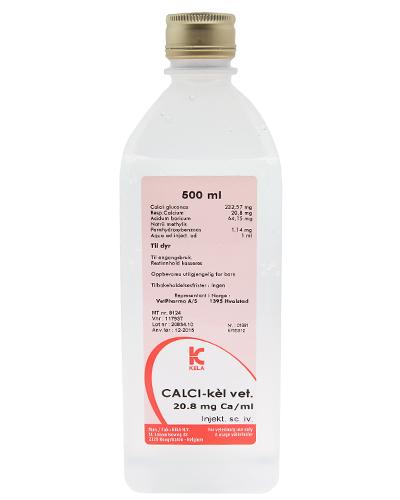 Calci-kel vet inf 20,8mg ca 12x500 ML - Apotek 1