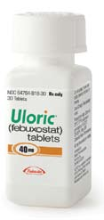 Uloric 40mg tabletter 30 stk - Apotek 1