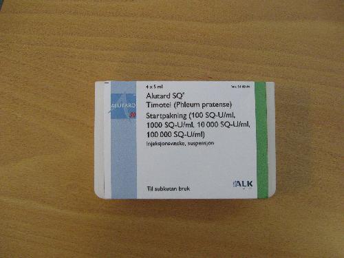 Alutard SQ Timotei injeksjon start 4x5 ml - Apotek 1