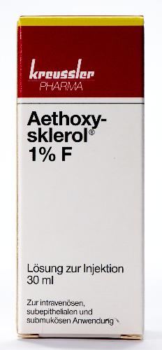 Aethoxysklerol 1% injeksjon 30 mlhgl - Apotek 1