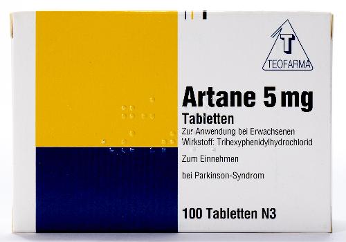 Artane 5mg tabletter 100 enpac - Apotek 1
