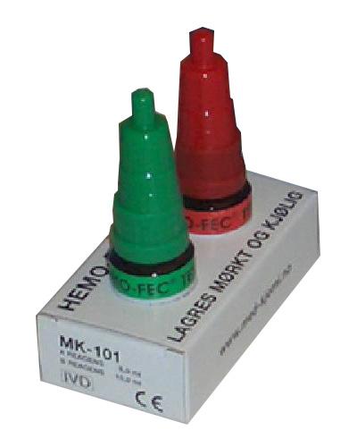 HEMO-FEC Reagens A+B, 200 tester 1stk - Apotek 1