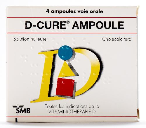 D-Cure 25000 IU/ml mikstur 4x1 mlamp - Apotek 1