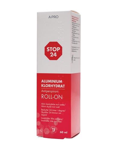 Stop 24 antiperspirant roll-on 60 ml - Apotek 1