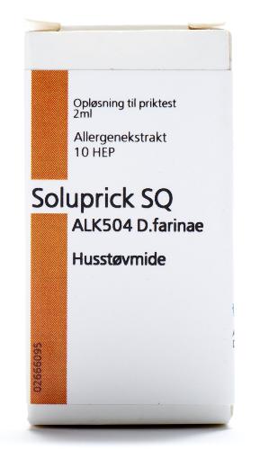 Soluprick SQ Dermatophagoides farinae 504 10HEP 2 mlhgl - Apotek 1